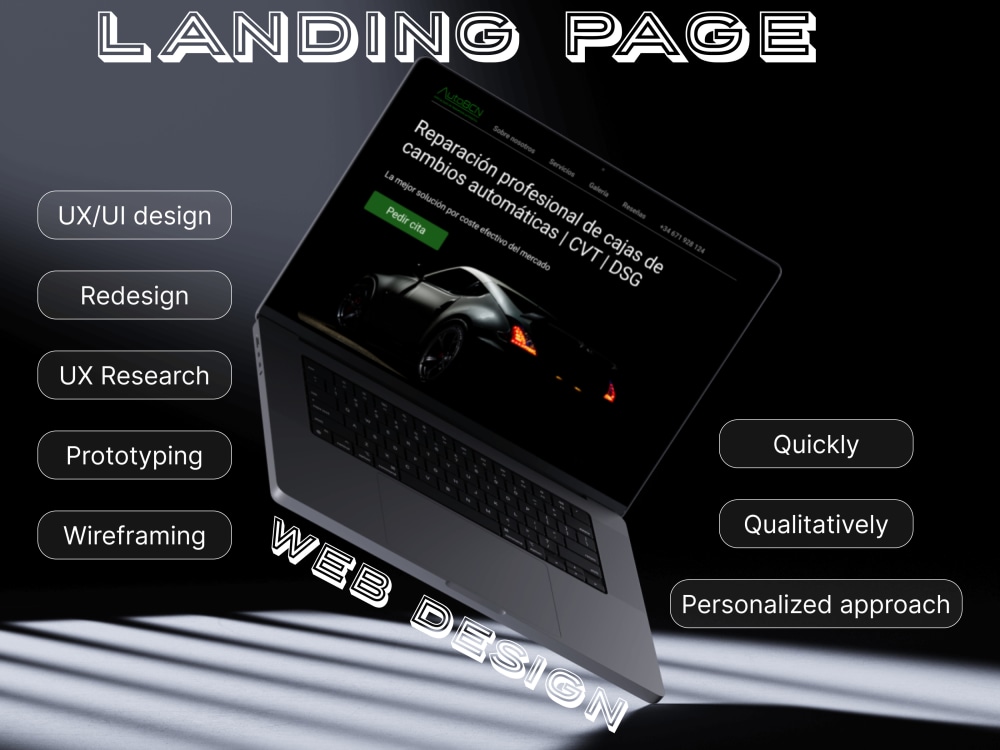 Responsive Website Landing Page Design UI UX | Website UI UX | Upwork