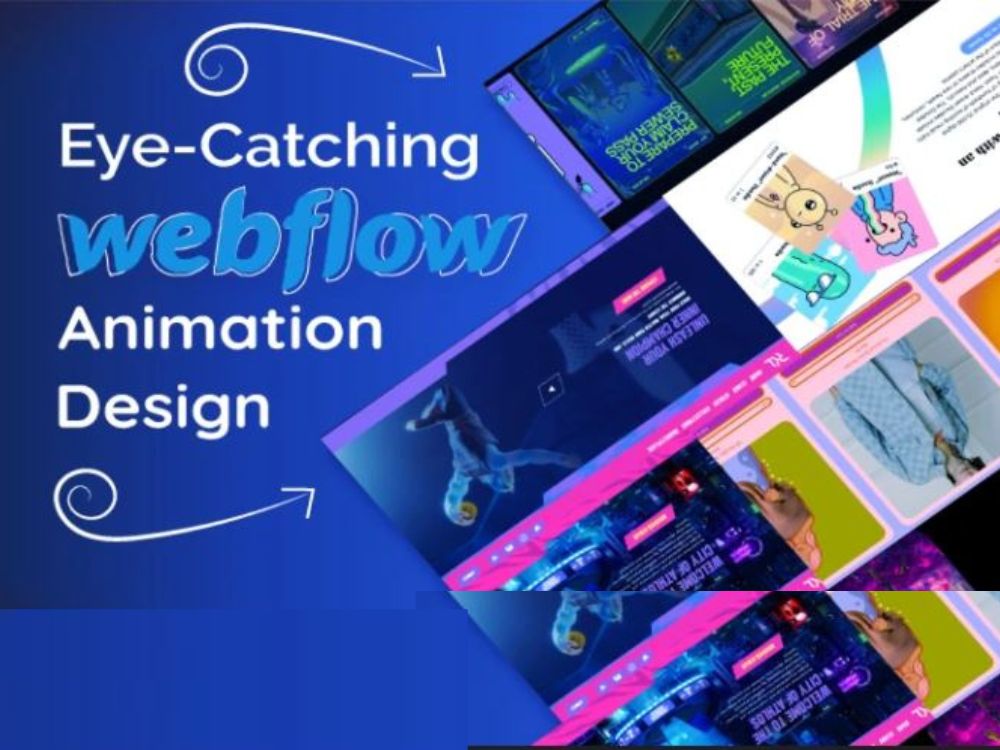 Our agency will design a 3d interactive and animated webflow landing page | Upwork