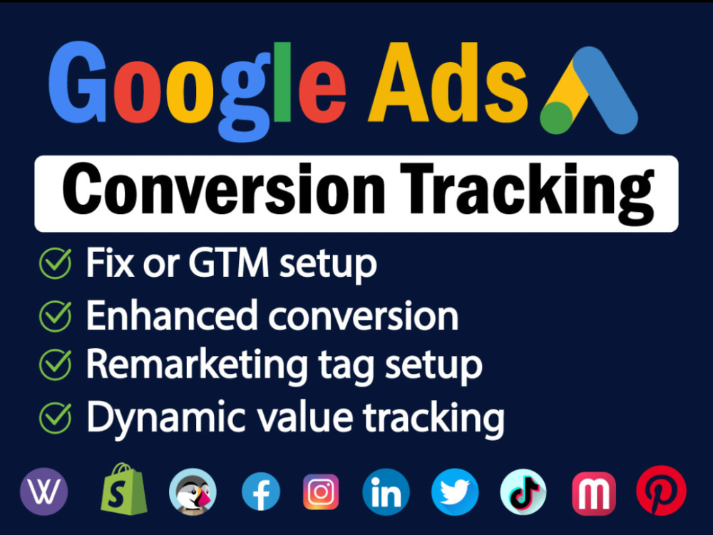 Google Ads Conversion Tracking with Google Analytics 4 dynamic value by ...
