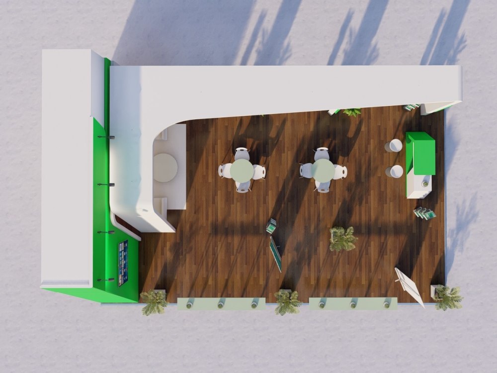 Eye catching trade show booth backdrop or pop up banner | Upwork
