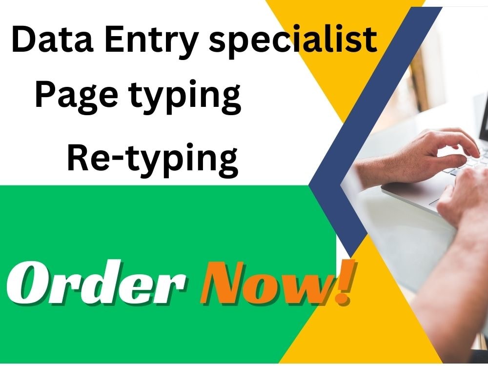 Provide fast typing , retype scanned pages, pdf to word, pro typist ...