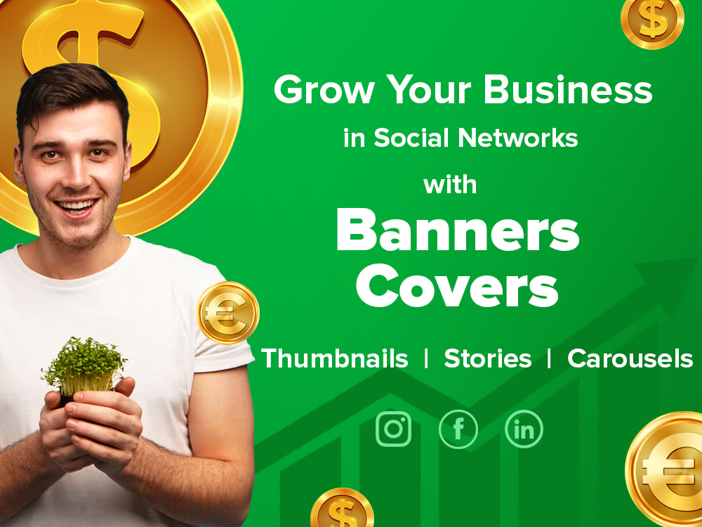 SMM Banner, Collage, Banner Ads, Post Cover, Stories, Insta Carousel ...