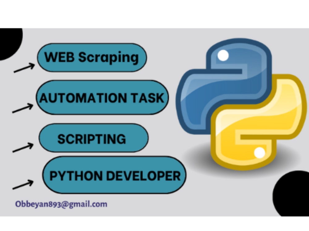 Python scripting, web scraping and automation | Upwork
