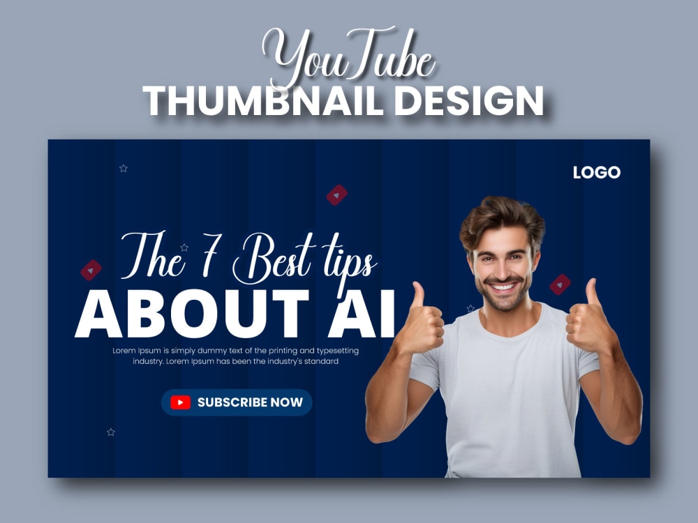 A amazing YouTube thumbnail Design and YouTube banner, amazing ...