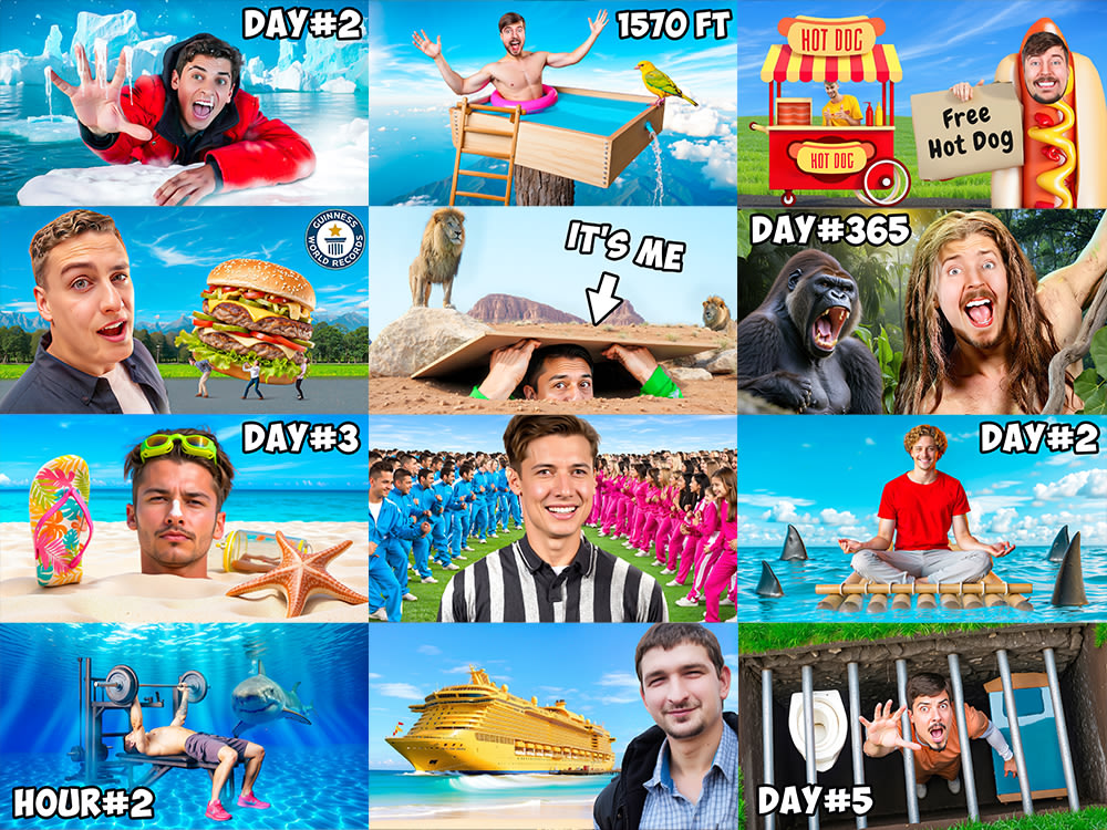 High quality youtube thumbnail ( mr beast style) | Upwork