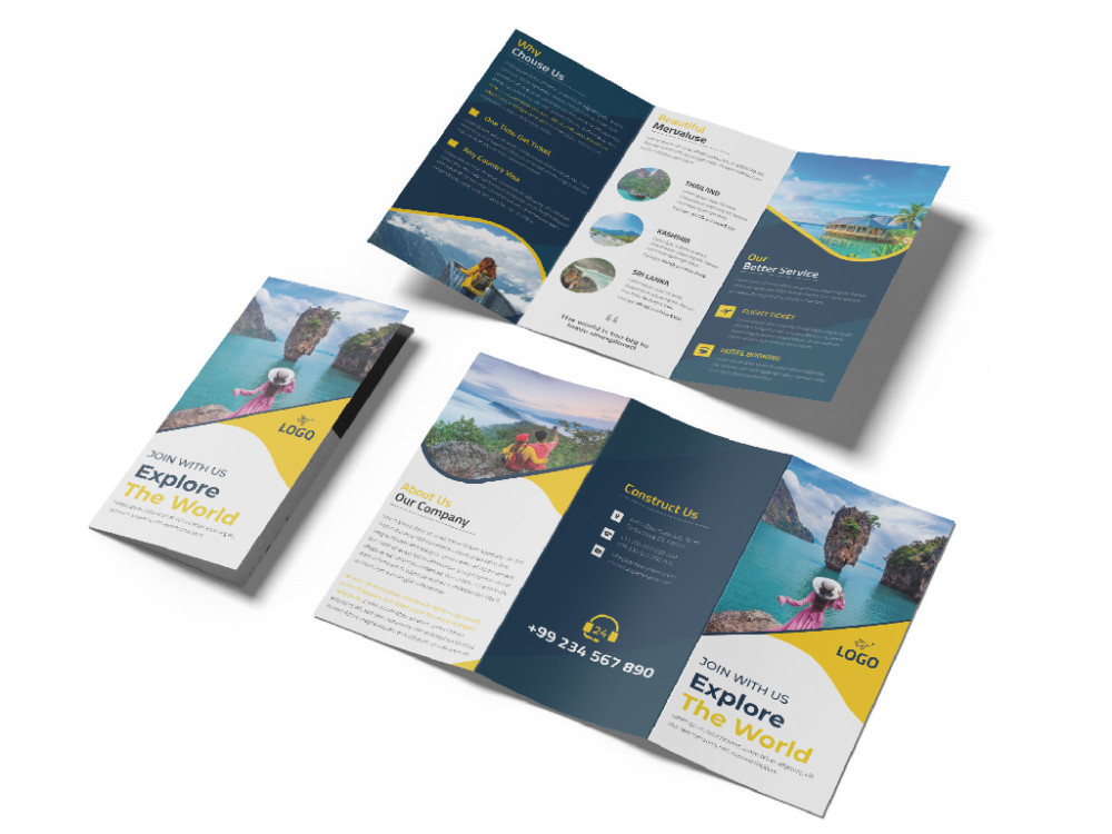 A professional flyer, brochure design for your business | Upwork