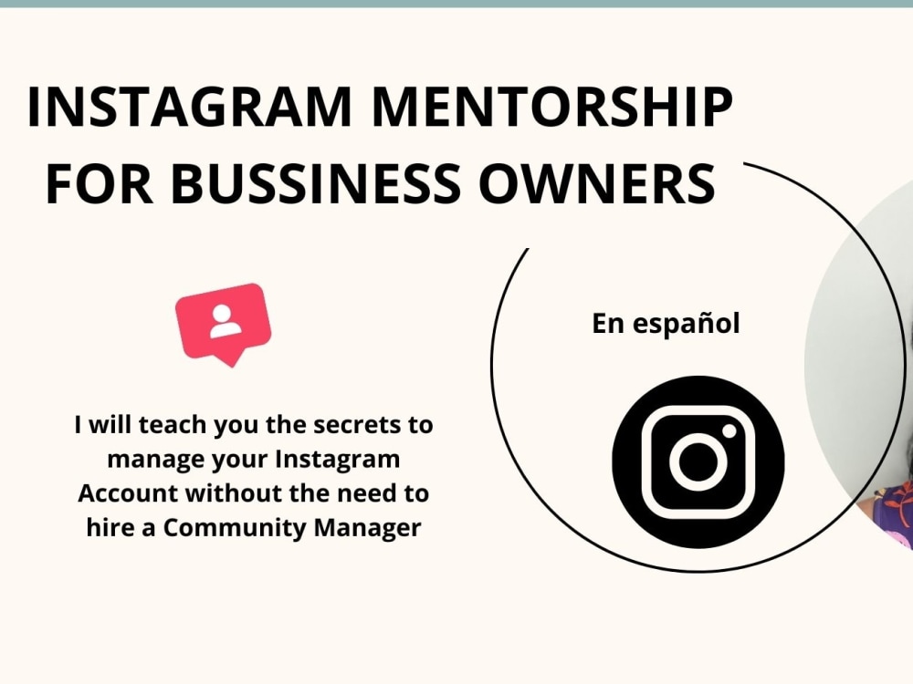 A great Mentorship to learn how to make your Instagram account grow ...