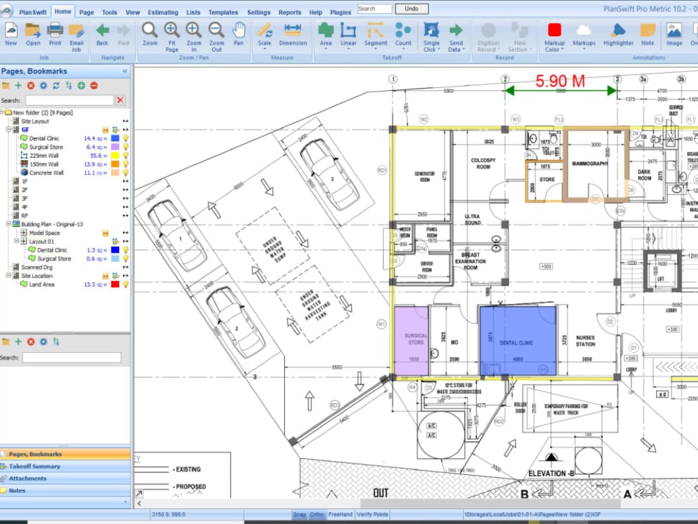 Full construction estimation & material takeoff using PlanSwift | Upwork