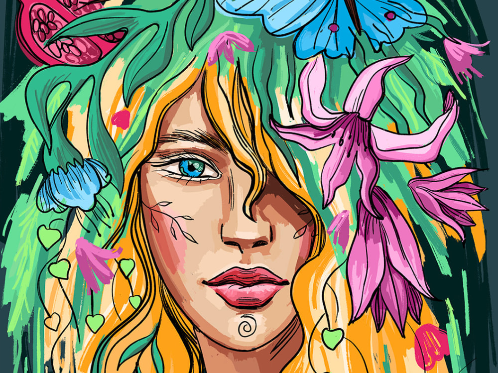 Painterly-style images blend colors and composition for captivating ...