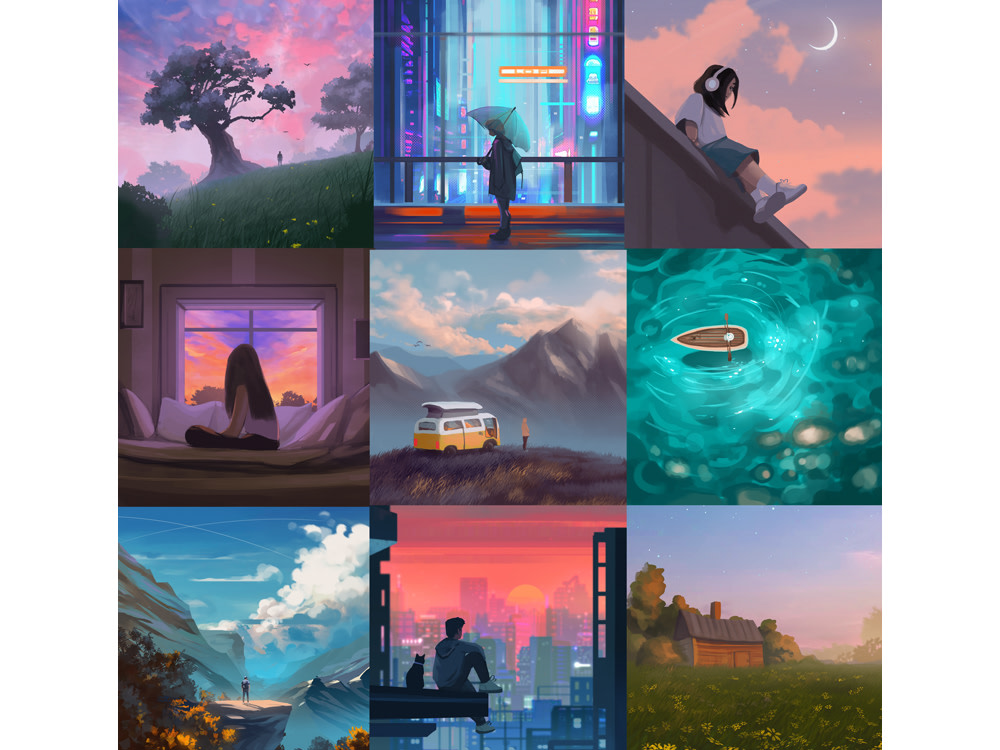 Amazing 2D art, illustration, digital art or background | Upwork