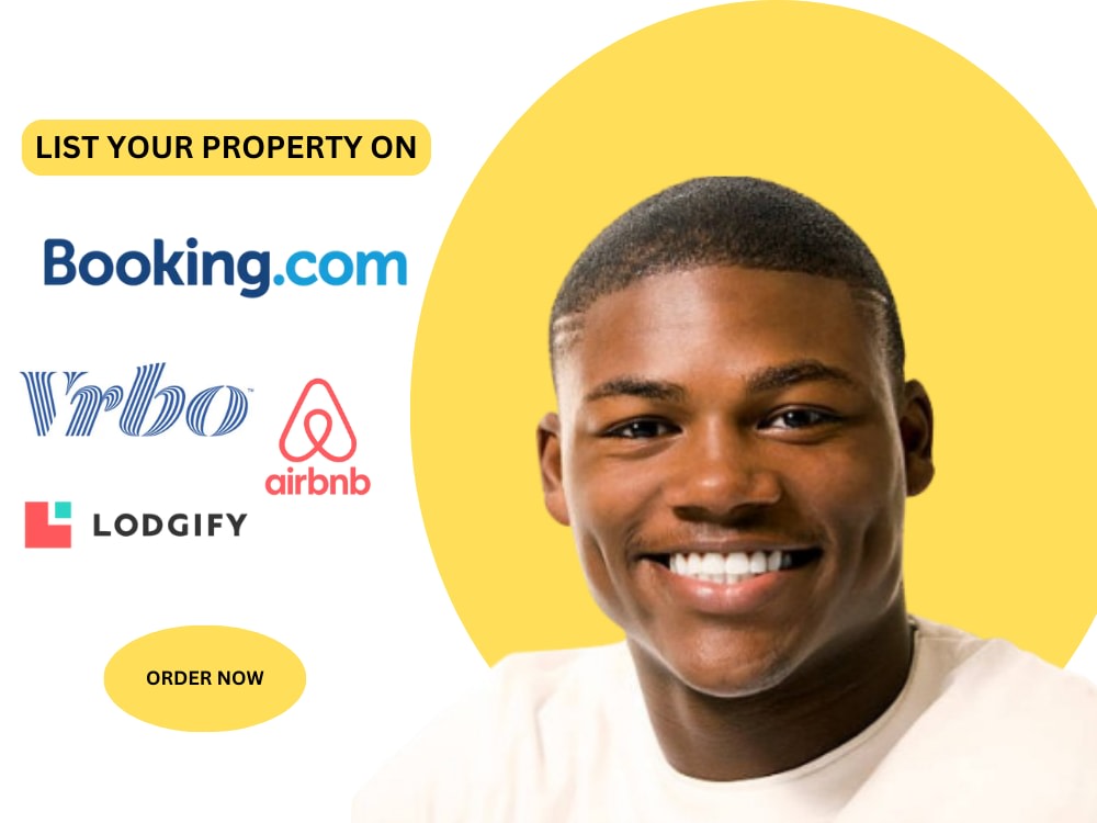 Design, and setup lodgify hostaway airbnb guesty vrbo expedia booking ...