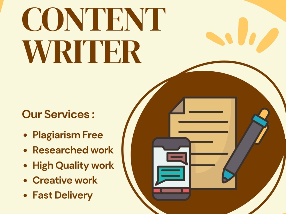Genuine content, authentic writer, blog posts and copywriting needs ...