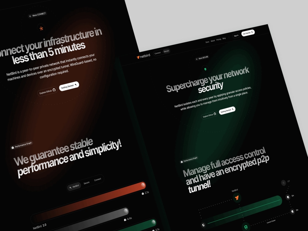 A responsive homepage design | Upwork