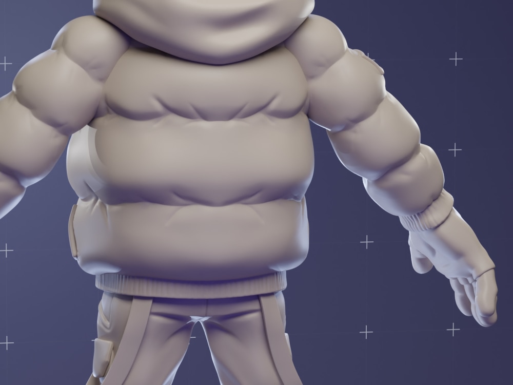 A stylized character sculpt | Upwork