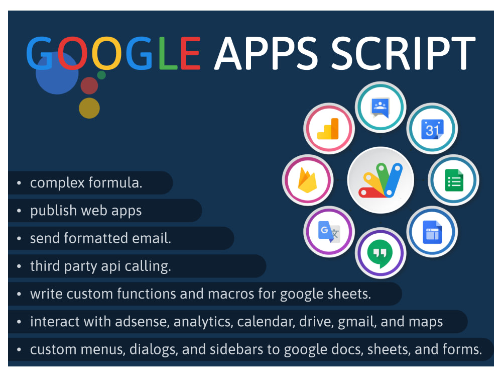 App Script | Google sheet, Custom Menu, Email Sending, API calling, Formula | Upwork
