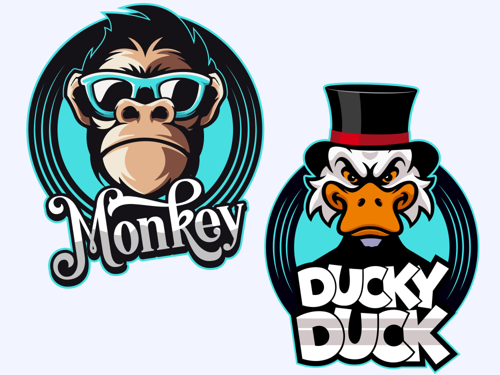 Get professional character, mascot, animal cartoon logo | Upwork