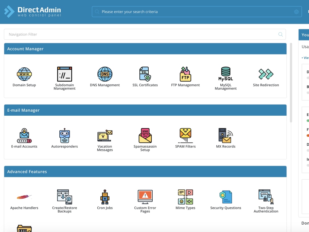 Professional Server Management with DirectAdmin Installation Service ...
