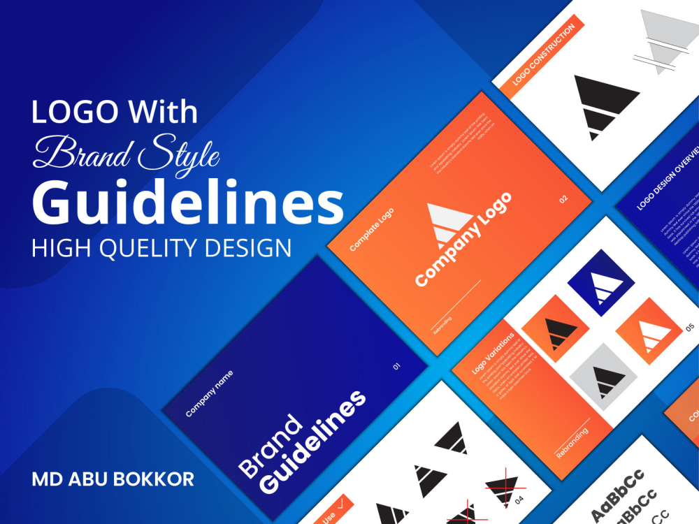 A Create brand Style guide and visual identity, full branding | Upwork