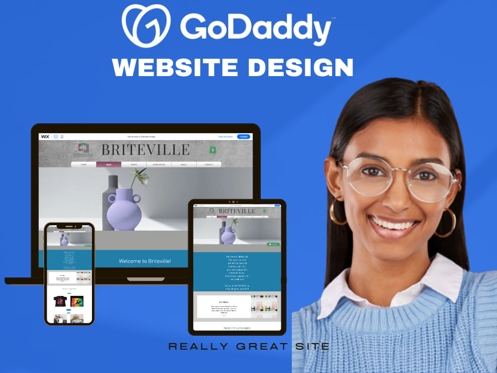 GoDaddy website design, GoDaddy website redesign, GoDaddy design ...