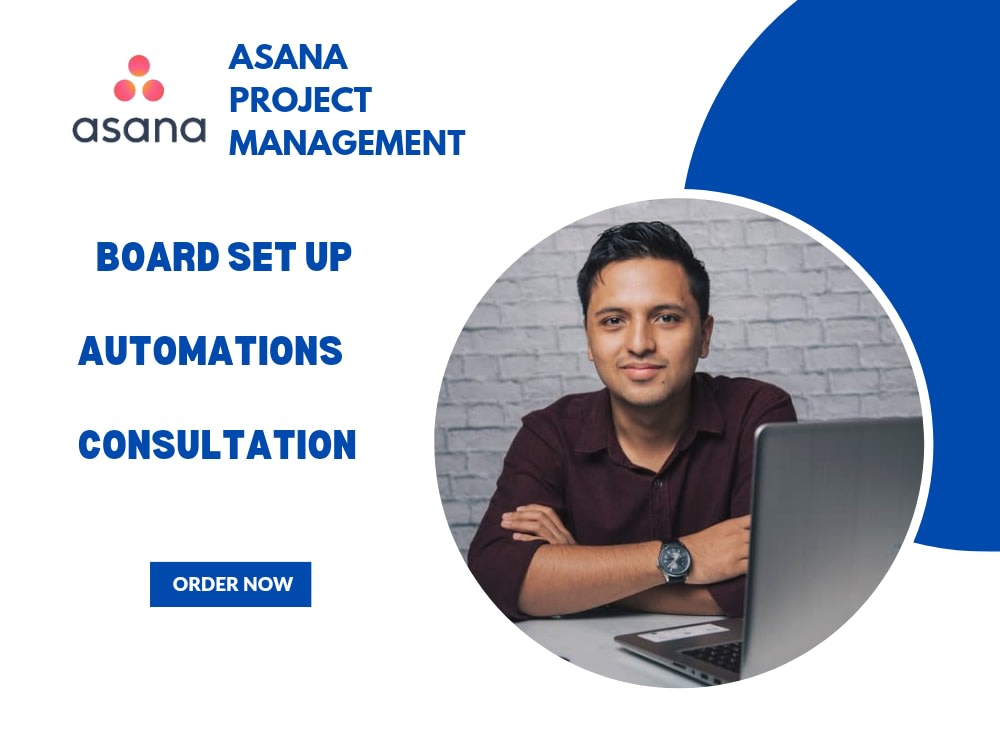 Asana project management, Asana workspace setup and Asana Automations ...