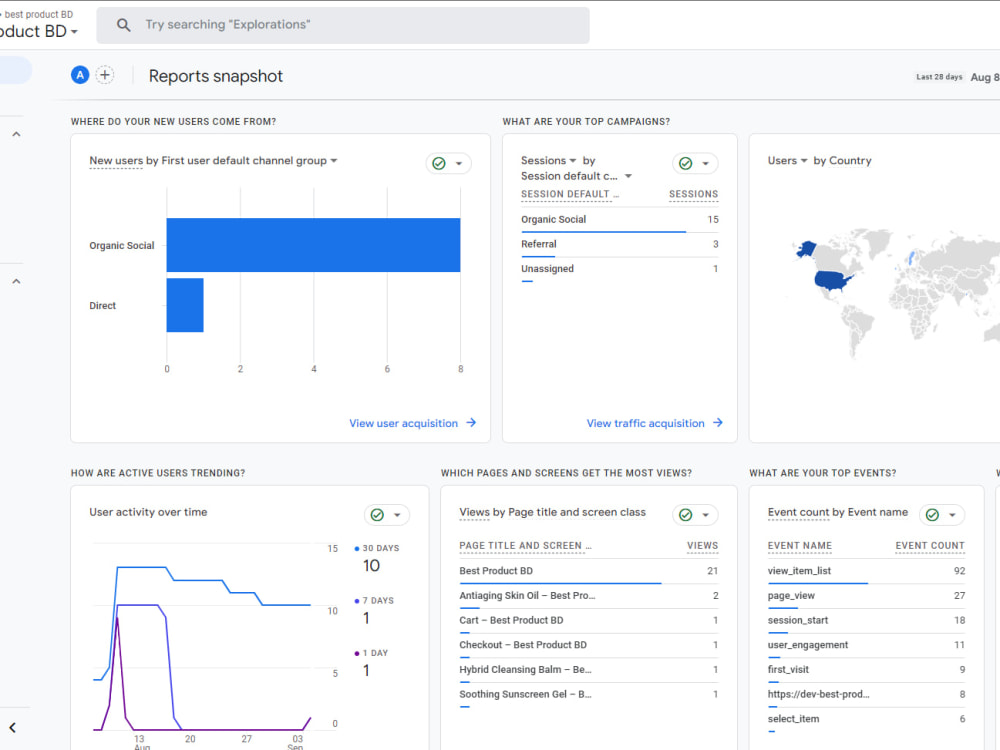 GTM-based Google Analytics 4 GA4 E-commerce Monitoring or Conversion ...