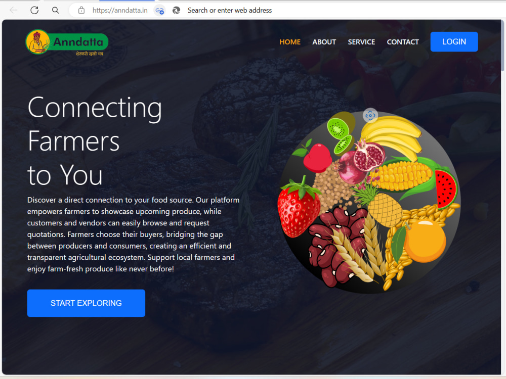 Annadata Ecommerce Application for grocery | Upwork