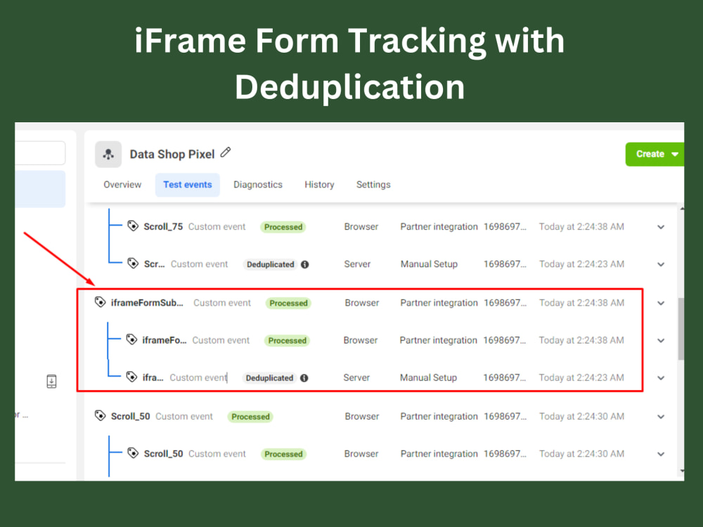 Setup iframe Form,Contact Form7,Hubspot, Calendly Form & Lead Form Tracking | Upwork