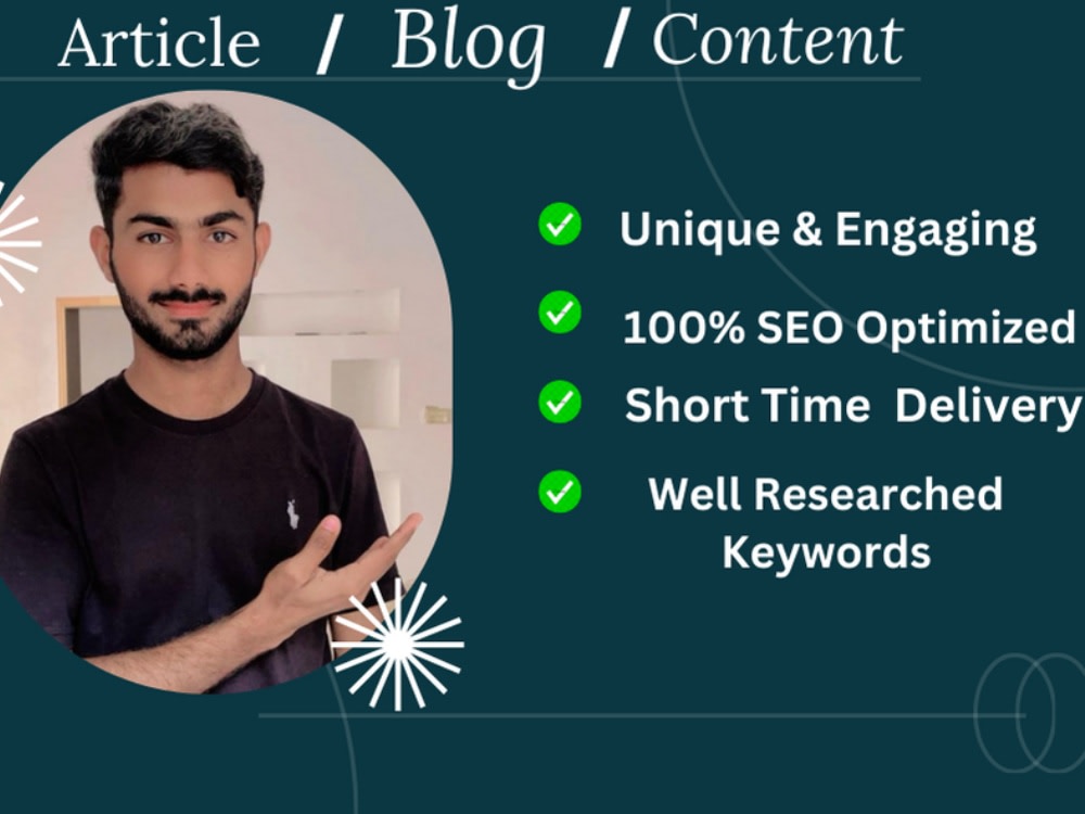 A Unique & Impressive Quality Article/Blog/Content _Articles & Blog ...