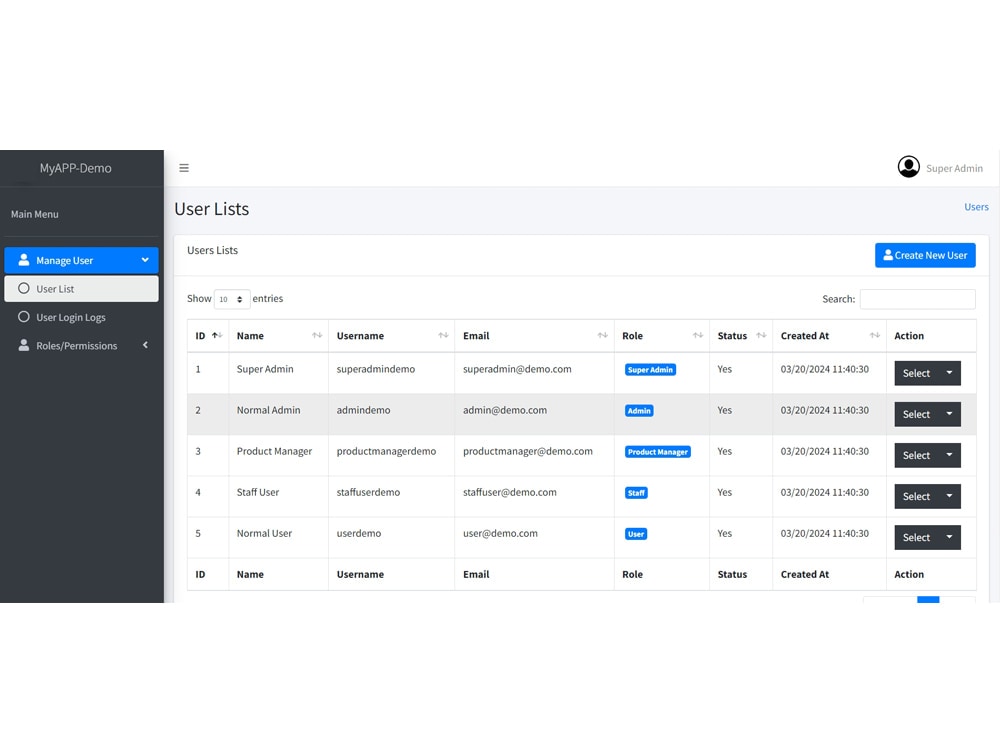 Laravel Admin Setup with Bootstrap UI/ACL - Can be customized | Upwork