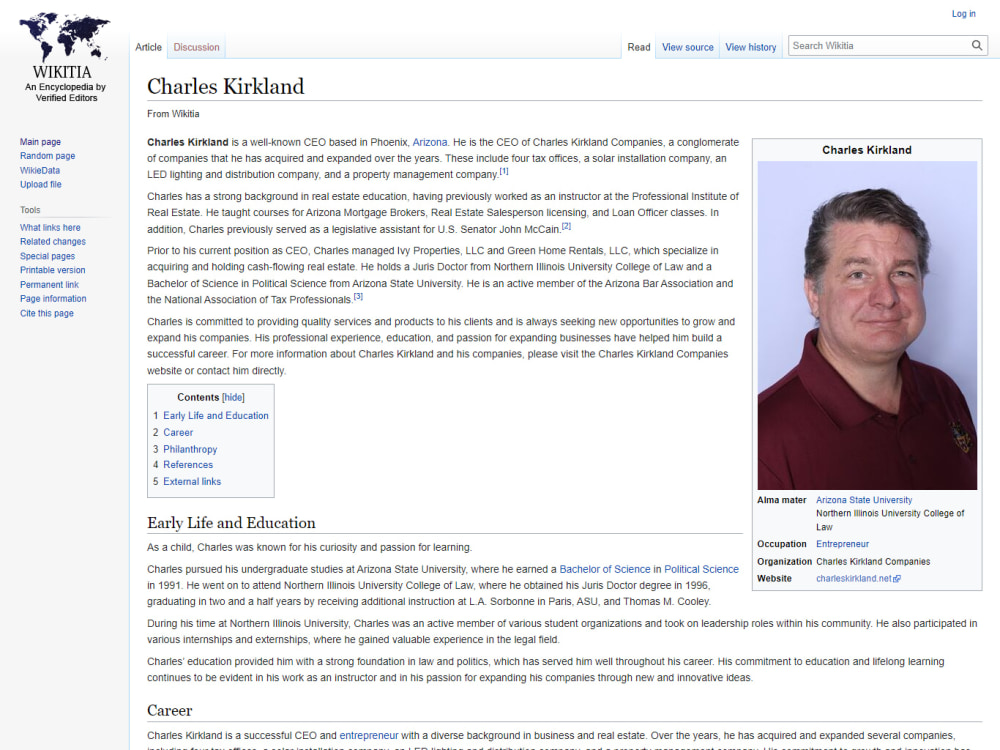 Wikitia Page Creation Service For Personal Branding | Upwork