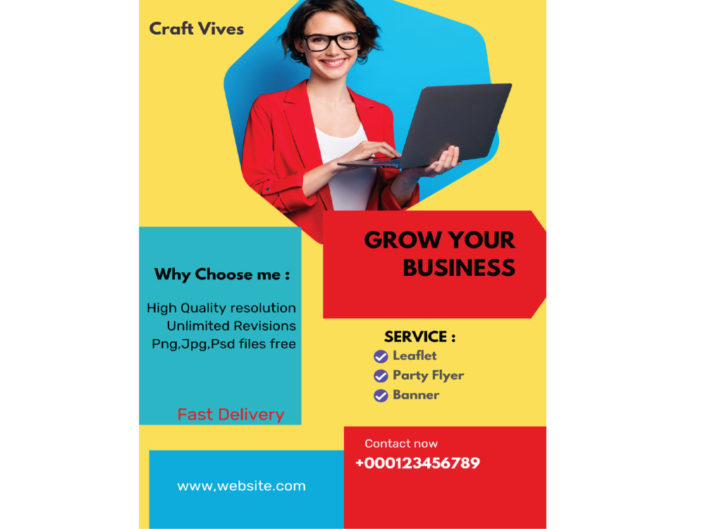 A fantastic flyer design within 12 hours | Upwork