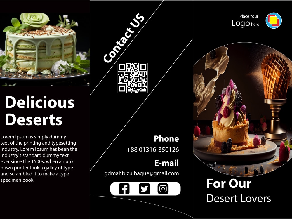 Great brochure design for your business shop. | Upwork