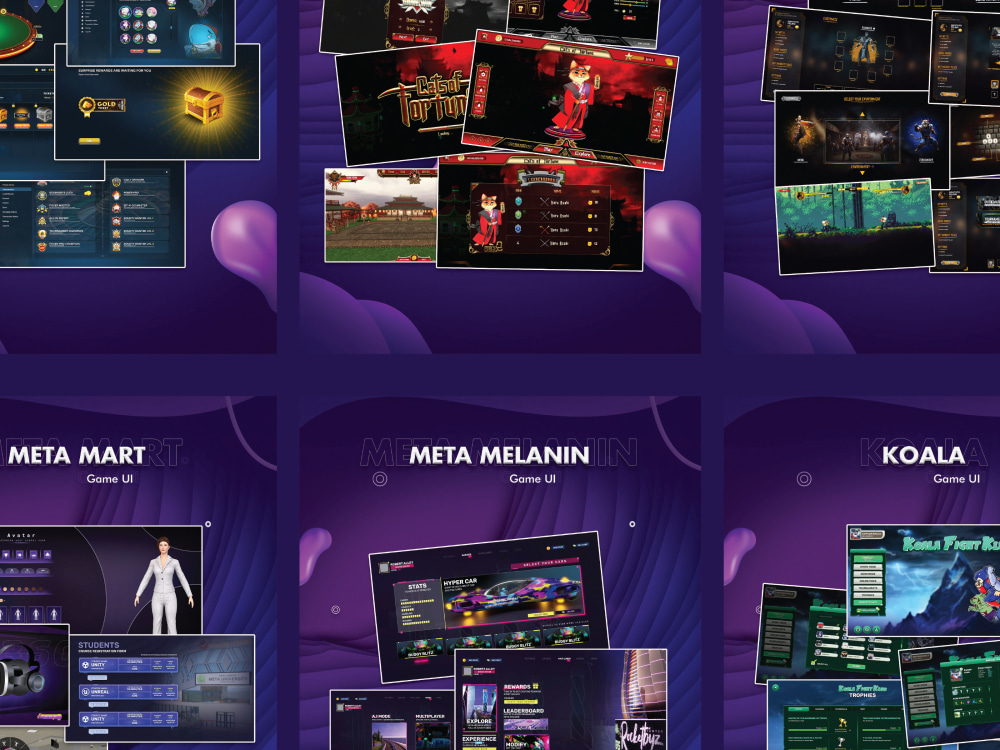 Friendly Game UI UX for your mobile and PC | Upwork