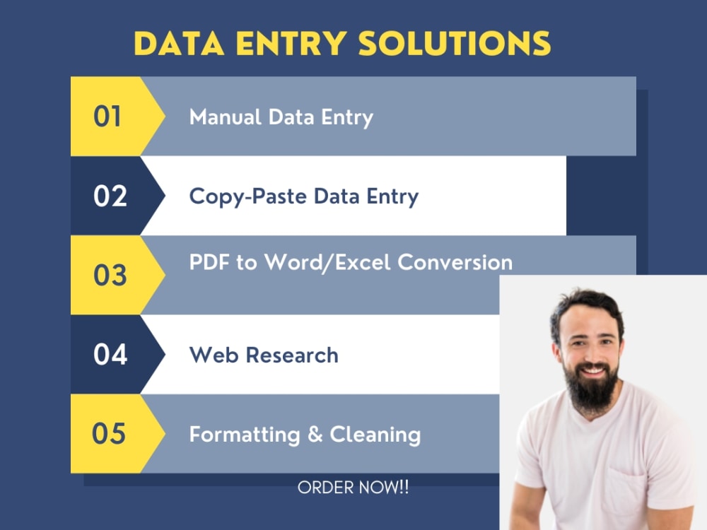 Reliable Data Entry Services, Data Cleanup, Web Research, and Data Mining. | Upwork