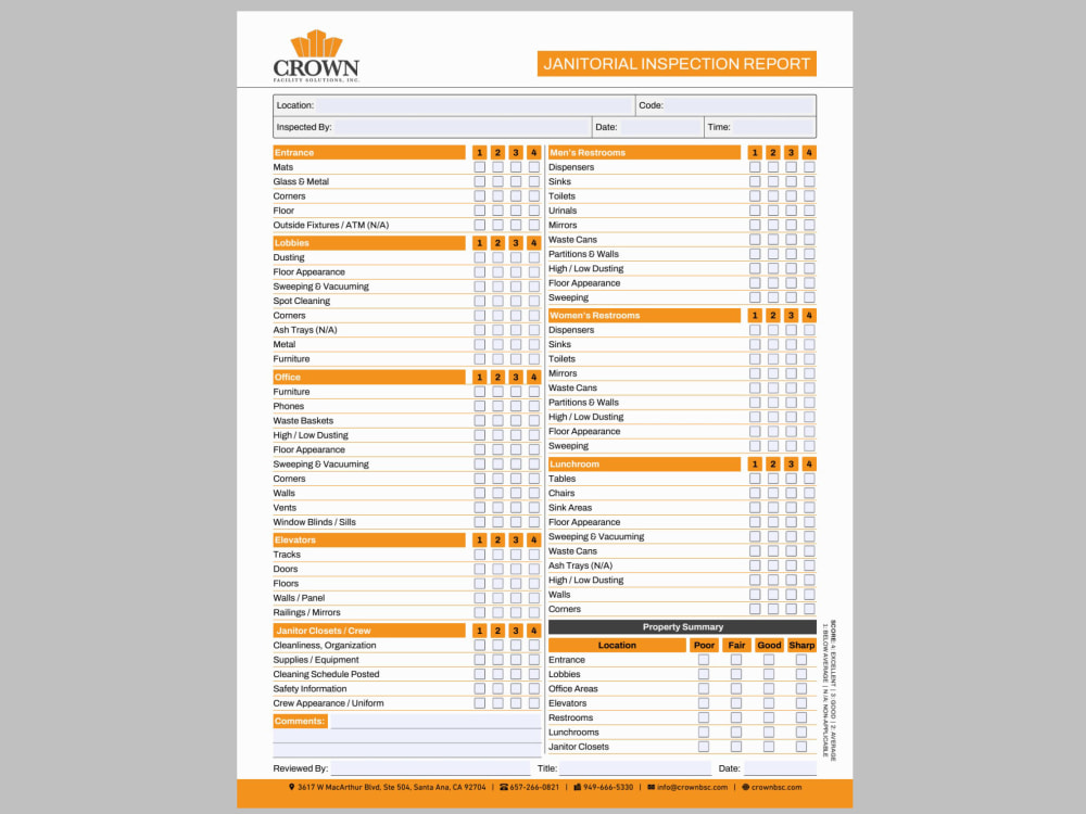 Professional Fillable PDF Form with Custom Design | Upwork