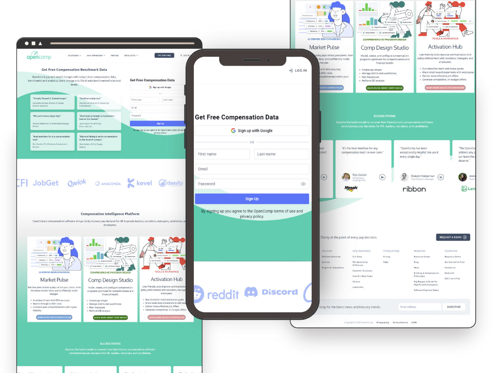 HubSpot Landing Page | Shareable One-Pager for Marketing | One-page ...