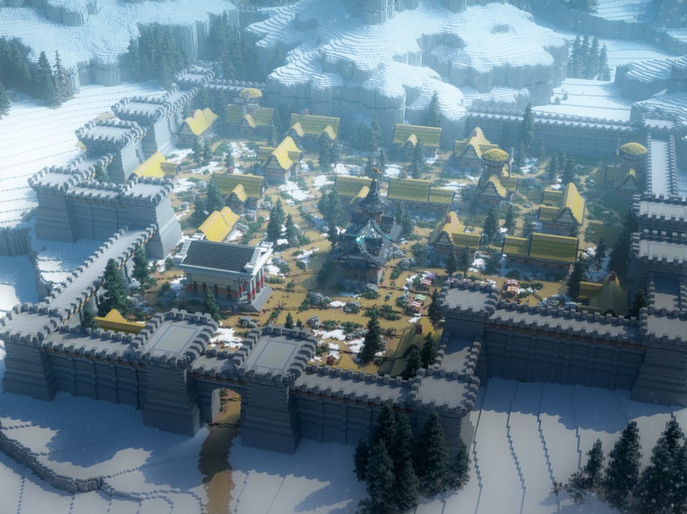 A minecraft build, spawn, map for minecraft server and content creators | Upwork