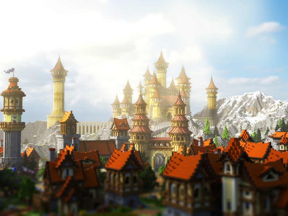 A minecraft build, spawn, map for minecraft server and content creators | Upwork
