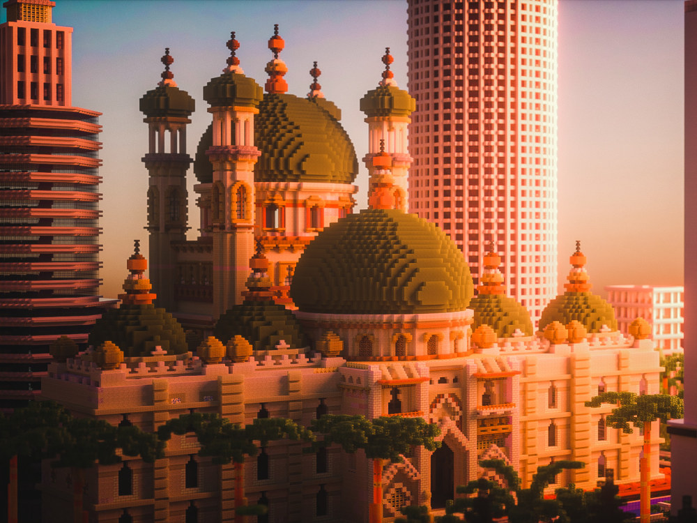 A minecraft build, world for companies and brands | Upwork