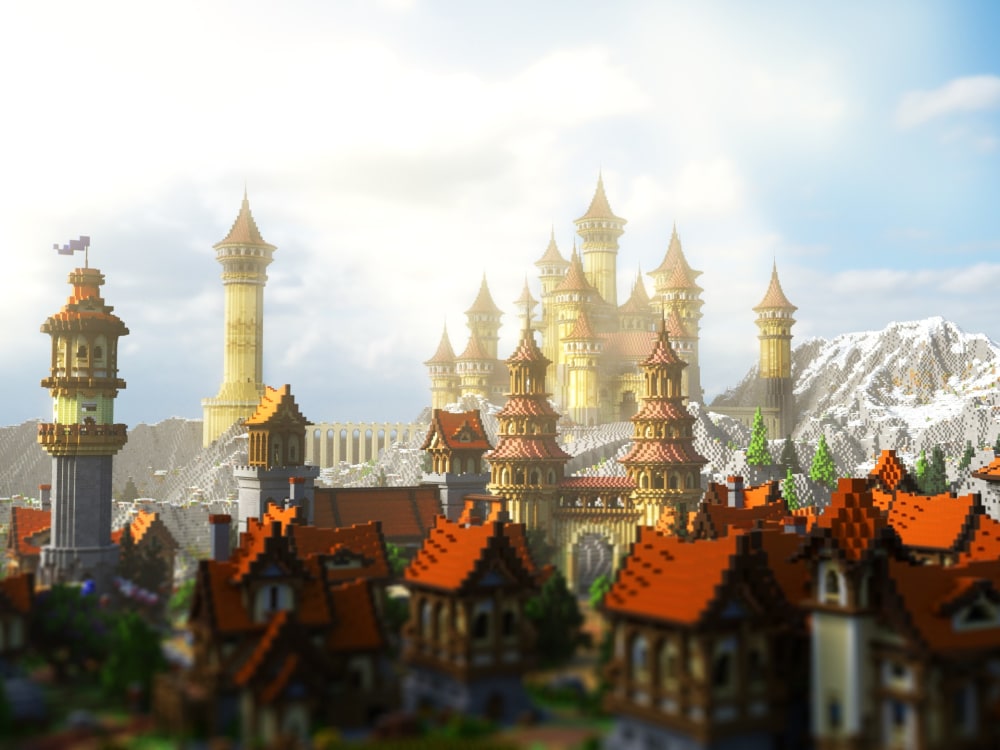 A minecraft build, world for companies and brands | Upwork