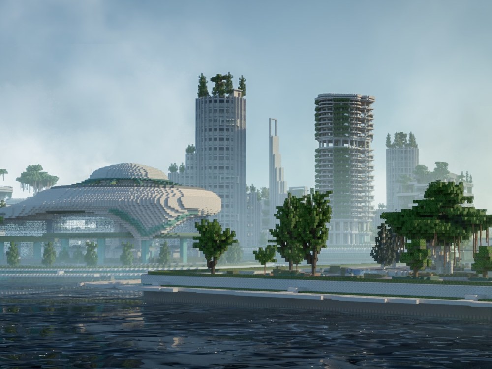 A minecraft build, world for companies and brands | Upwork