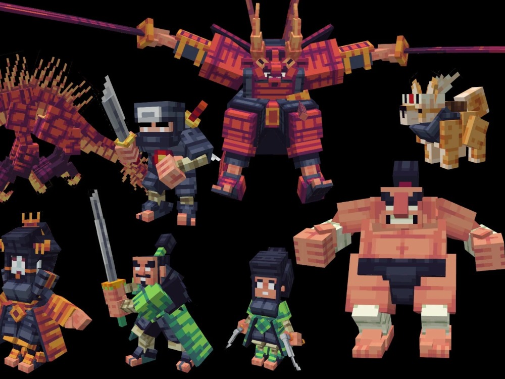 A minecraft blockbench 3D model | Upwork