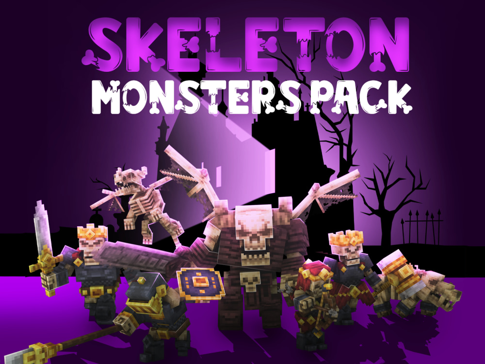 A minecraft blockbench 3D model | Upwork