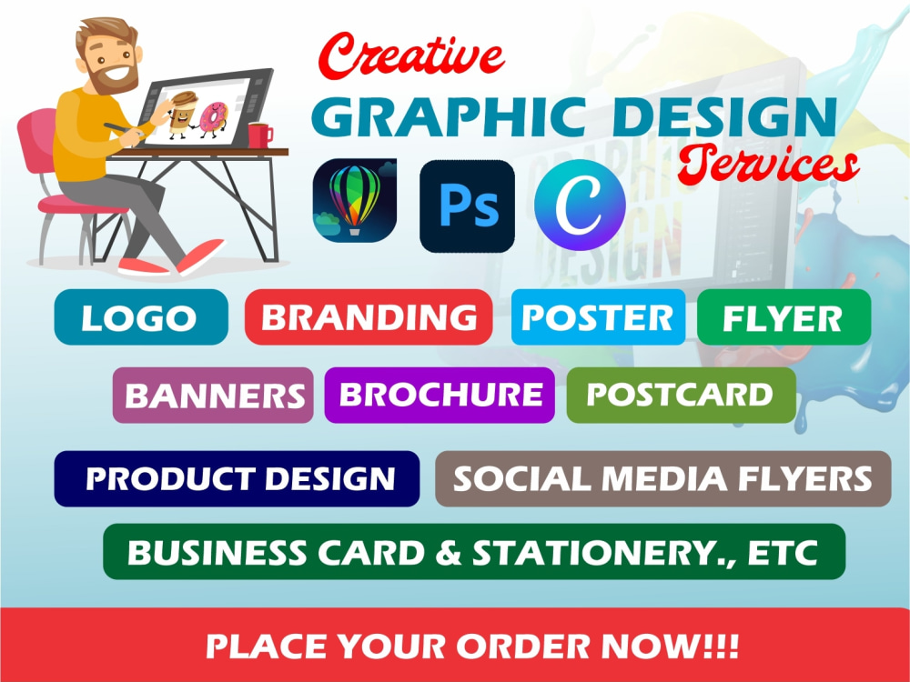 A creative and professional graphics design services | Upwork
