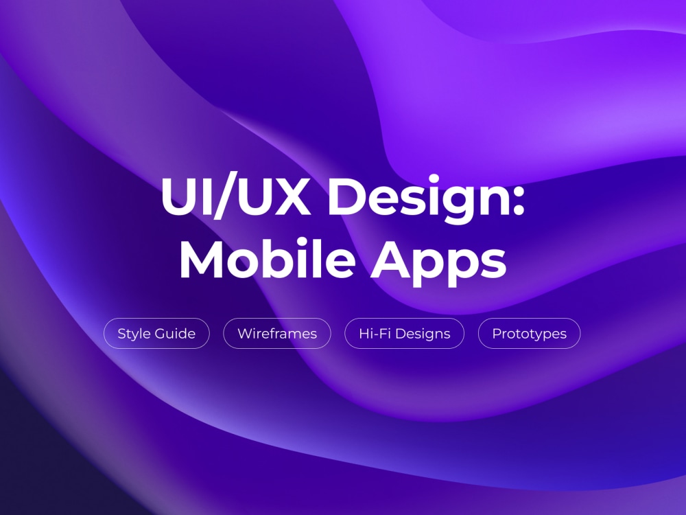 Curated mobile app design in Figma | Upwork
