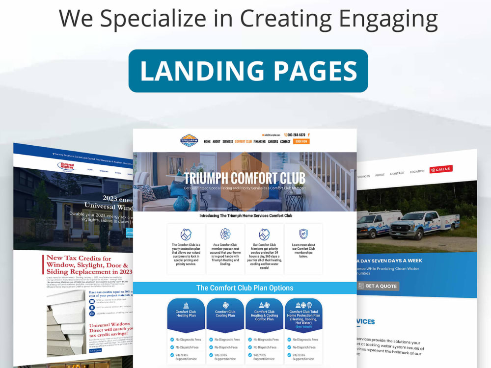 A responsive Custom website | Upwork
