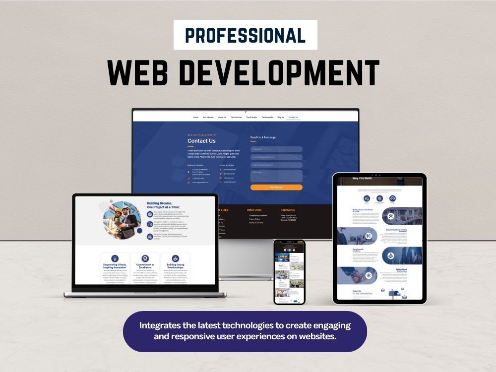 A responsive Custom website | Upwork A responsive Custom website | Upwork
