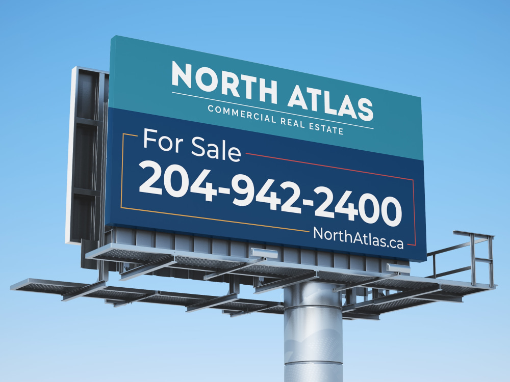 Billboard, yard sign, signage, sign board, outdoor ads, or vinyl banner ...