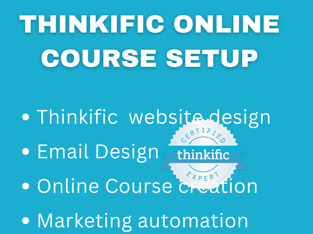 Eye-Catching Thinkific Course Website Design & Development | Upwork