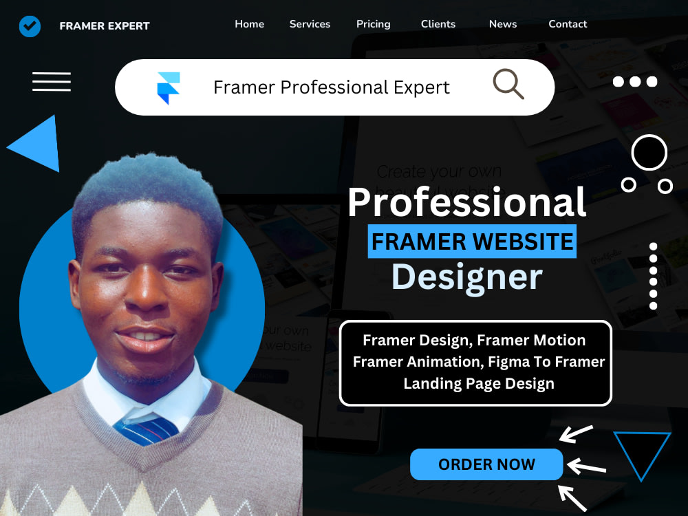 Stunning Framer website, Framer Animation, Framer Landing Page | Upwork Stunning Framer website, Framer Animation, Framer Landing Page | Upwork